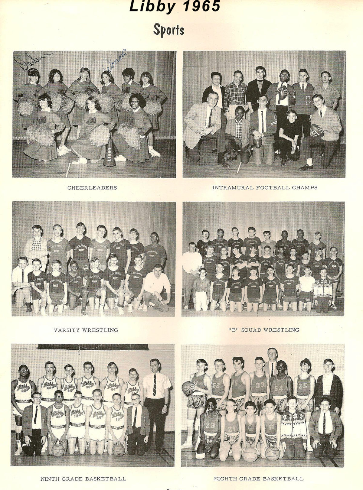 Libby Junior High – Joel E. Ferris HS 1968