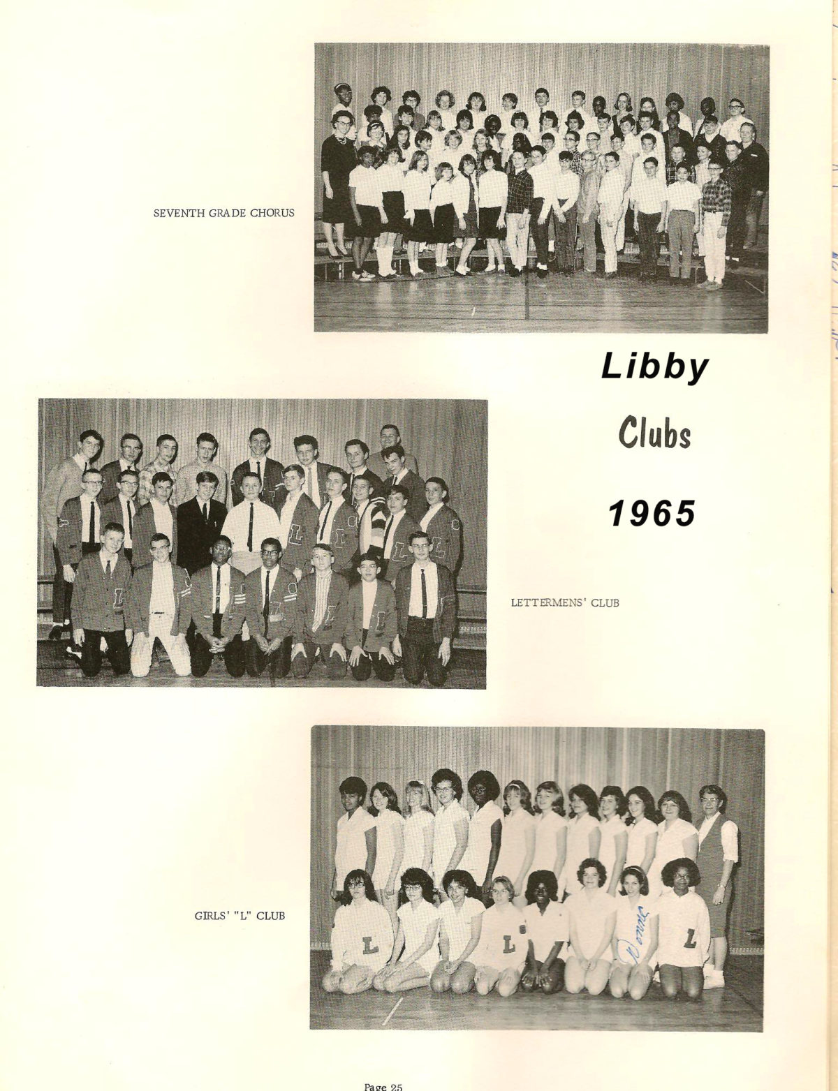 Libby Junior High – Joel E. Ferris HS 1968